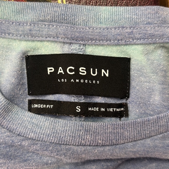 PacSun | Shirts | Pacsun Blue And Green Longer Fit Shirt 10 Never Worn ...